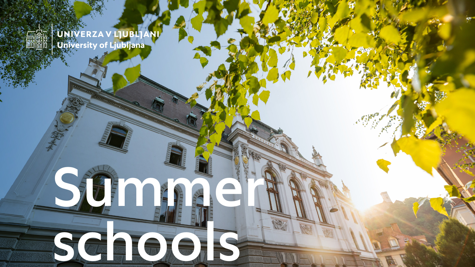 University of Ljubljana Summer schools - Study in SloveniaStudy in Slovenia